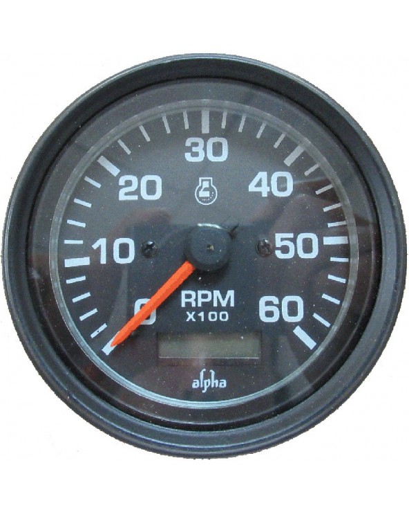 Tacometro Con Odometro Digital 85Mm 6000 Rpm