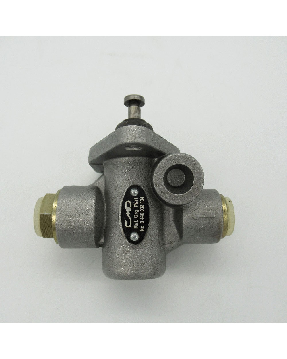 Bomba de combustible con cuerpo de aluminio sin prefiltro, con perno.