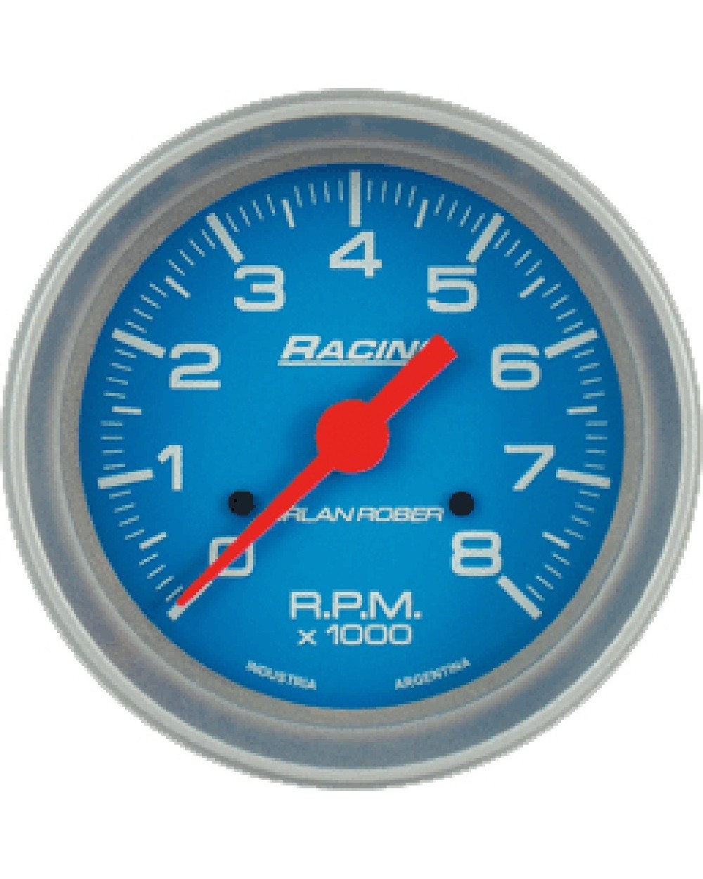 Tacometro Bencinero 80Mm Racing Negro 8000 Rpm