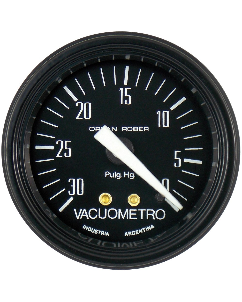 Vacuometro Esfera Negra 52Mm